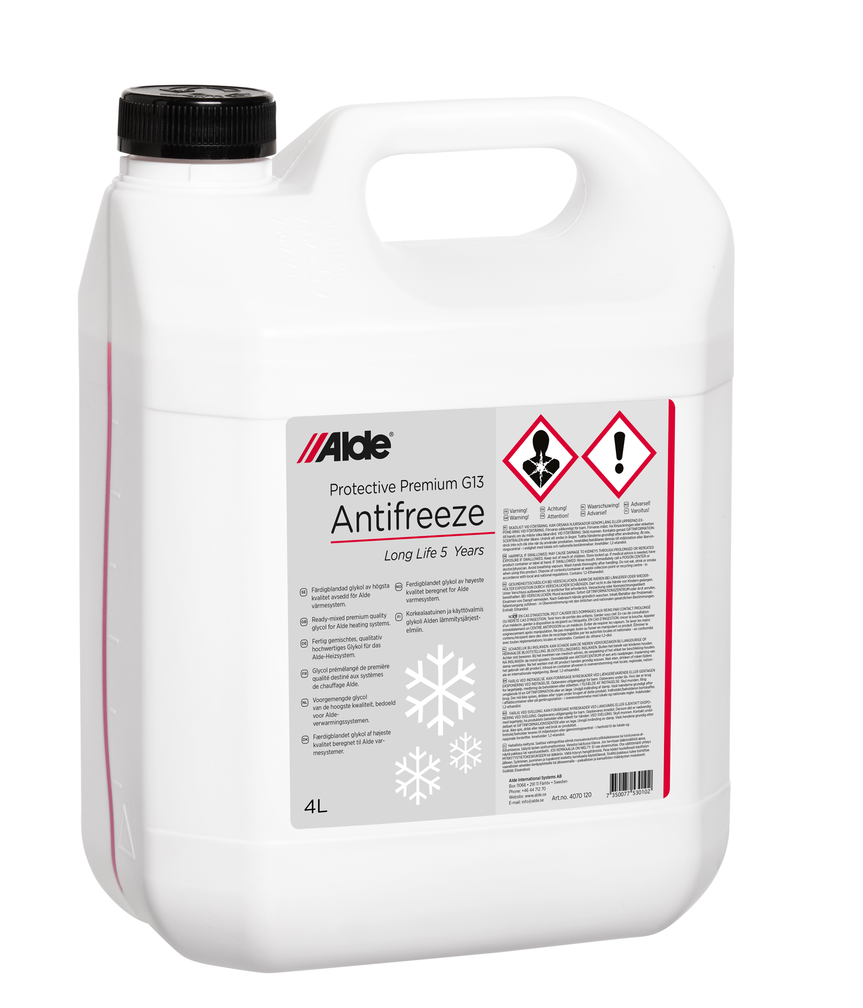 Antigelo Gykol f. Alde sistemi di riscaldamento 4l - Berger Camping